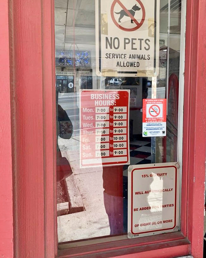 Those business hours tell you everything you need to know – this is a place that understands breakfast cravings can strike at 7am or 7pm.