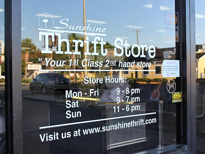 Your 1st Class 2nd hand store – a slogan that perfectly captures the dignified thrill of finding champagne treasures on a root beer budget.