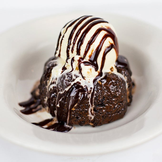 The chocolate lava cake doesn't just end your meal—it provides the grand finale your taste buds have been waiting for all night.