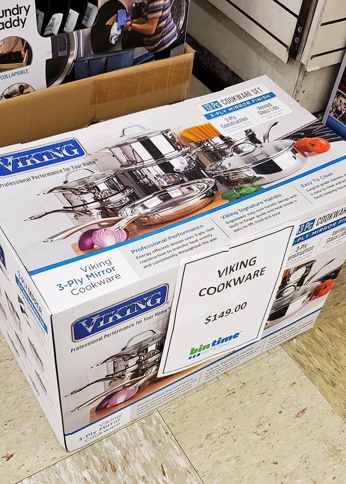 Viking cookware that would make a professional chef swoon, priced so low you'll think there's been a decimal error. Kitchen dreams come true in the most unexpected places.