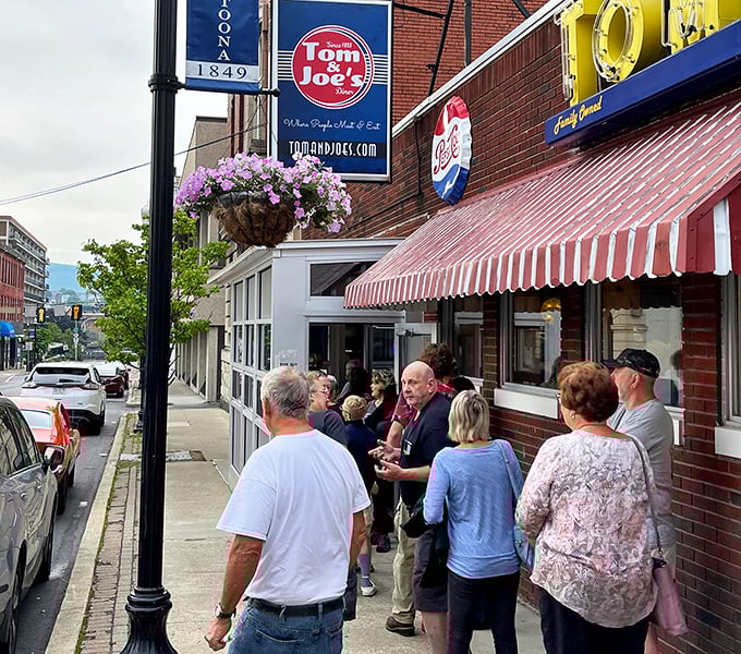 The line outside says everything you need to know. When locals willingly wait in Pennsylvania weather, you know the pancakes are worth it.