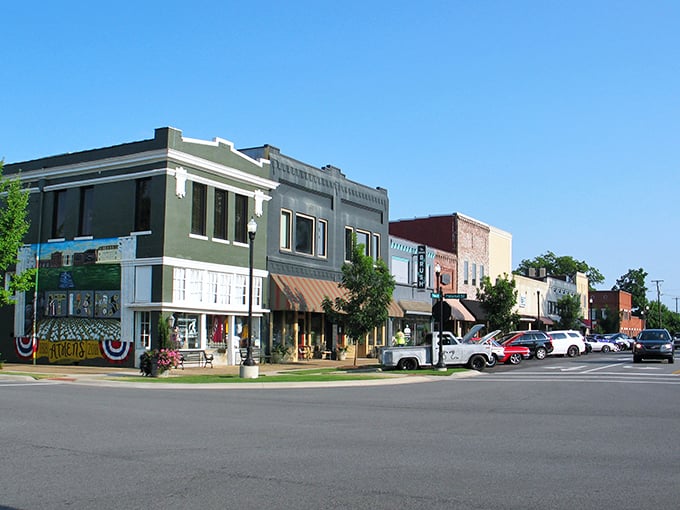 These colorful storefronts aren't just buildings – they're chapters in Athens' ongoing story, with awnings that have sheltered generations.