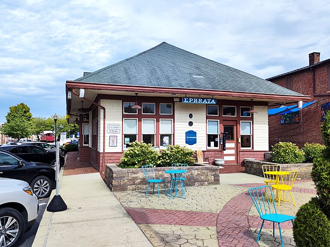 Ephrata's restored train station now serves as a community hub—because the only thing better than a historic building is one that still brings people together.