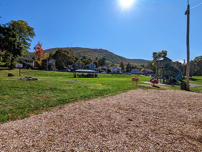 Mount Beacon Park offers playground fun for grandkids and mountain views for grandparents—the perfect multigenerational compromise for Sunday afternoons.