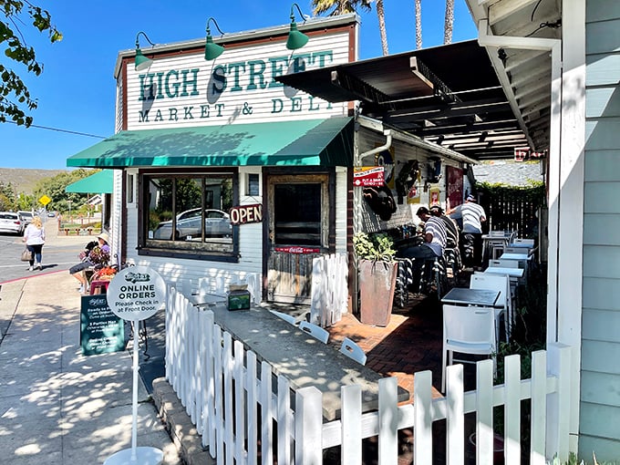 High Street Market & Deli embodies small-town charm where they might actually remember your name—unlike your new smartphone.