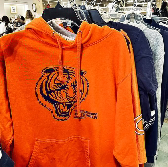 Chicago sports memorabilia proves one fan's closet cleaning is another's treasure. That Bears hoodie has probably seen more heartbreaks than your last relationship.