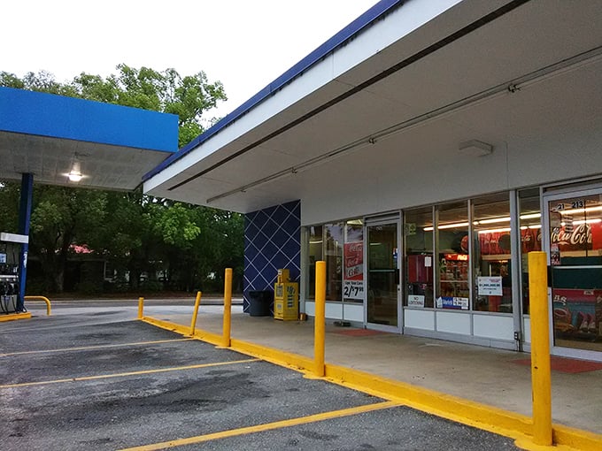 The local convenience store proves Mayo understands what matters—easy access, no pretension, and a place where locals and visitors alike can grab necessities without navigating megastores.
