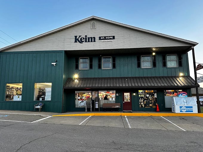 Hardware with a side of history. Keim's storefront might look simple, but inside lies every tool you need—plus a few you didn't know existed.