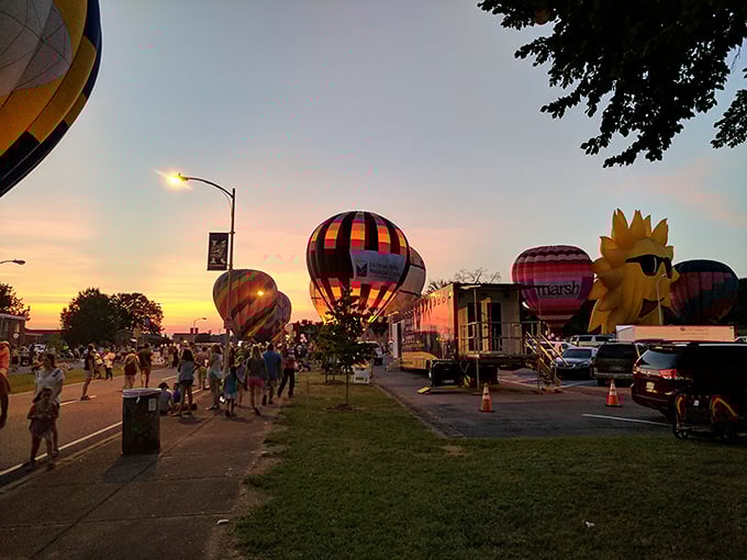 Hot air balloons color Kingsport's sunset sky, proving small towns know how to throw big celebrations without the big-city price tag.
