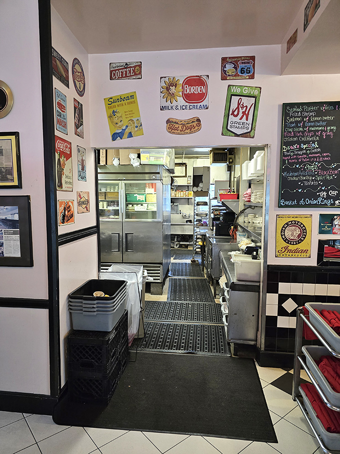 The kitchen—where the magic happens without fanfare, smoke and mirrors, or unnecessary tweezers for plating.