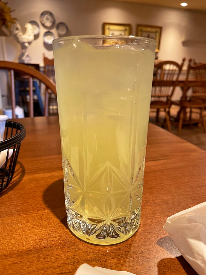 Sweet tea so perfectly clear and golden it could be mistaken for liquid amber. In Tennessee, this isn't just a beverage—it's practically a constitutional right.