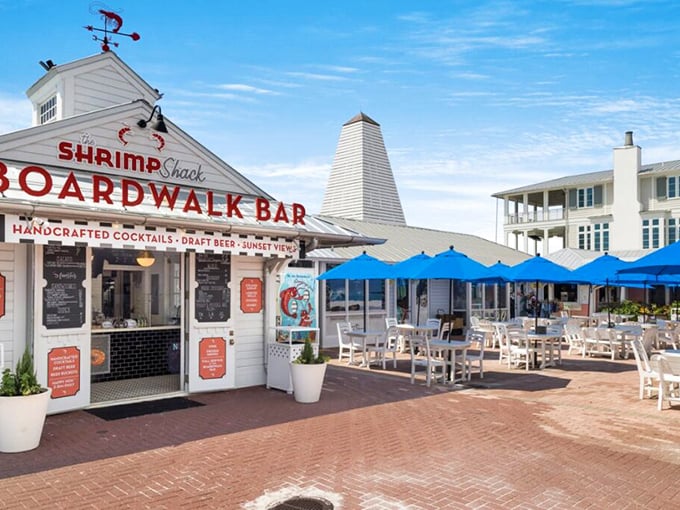 Casual beachside dining where flip-flops are encouraged and pretension is checked at the door permanently.