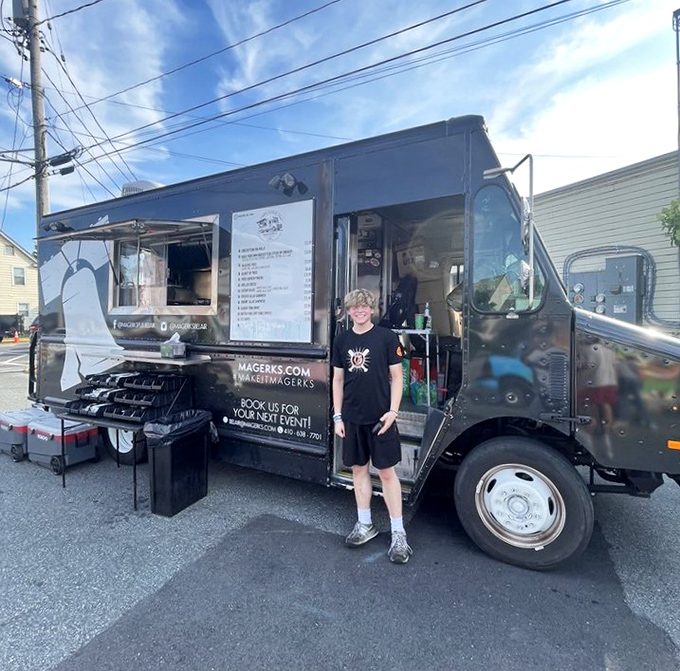 Even MaGerk's food truck brings the goods. Mobile cheesesteak magic for events when you can't come to them, they'll come to you.