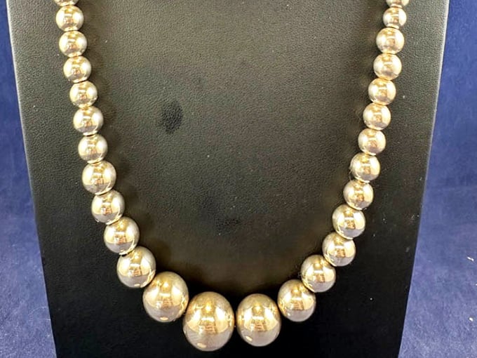 This graduated pearl necklace isn't just jewelry—it's someone's special occasion waiting to happen again, at a fraction of its original price.