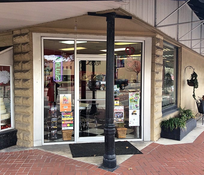 Even the entrance says "welcome to temptation"—where the only regret you'll have is not ordering one of everything.