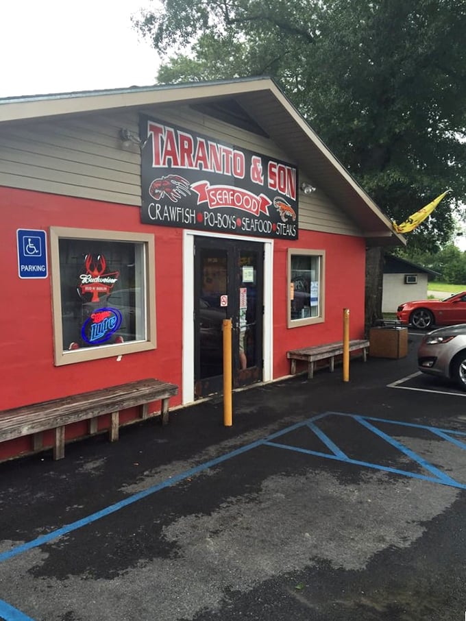 The humble exterior hides seafood greatness within – like finding out your unassuming neighbor used to play bass for The Rolling Stones.