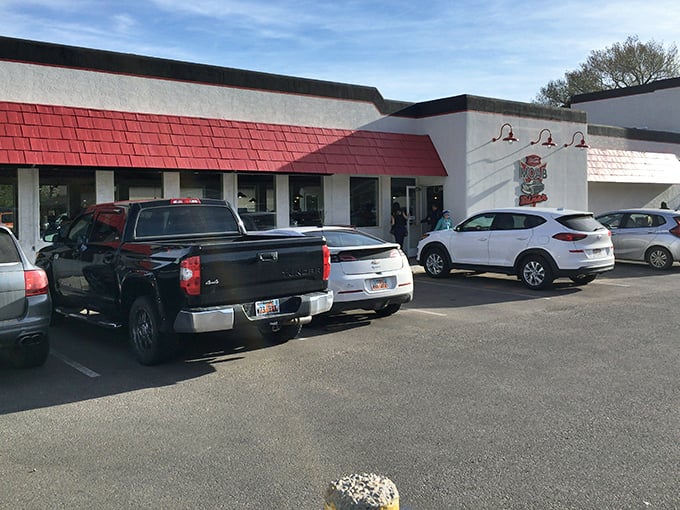 A full parking lot is the universal sign language for "The food here is worth stopping for." Locals and tourists alike know where to find honest cooking.