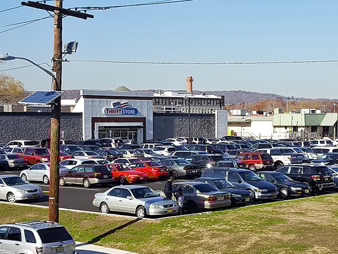 The packed parking lot tells the true story – Red White & Blue isn't just a store, it's a destination worth traveling to.