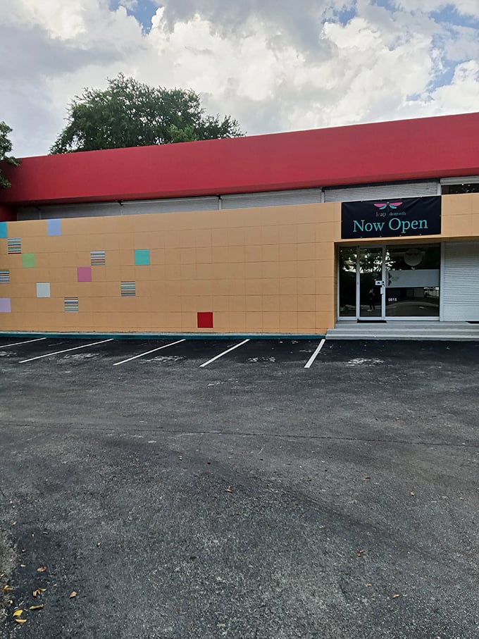 First impressions can be deceiving. Behind this simple storefront lies a labyrinth of treasures waiting to be discovered by savvy shoppers.