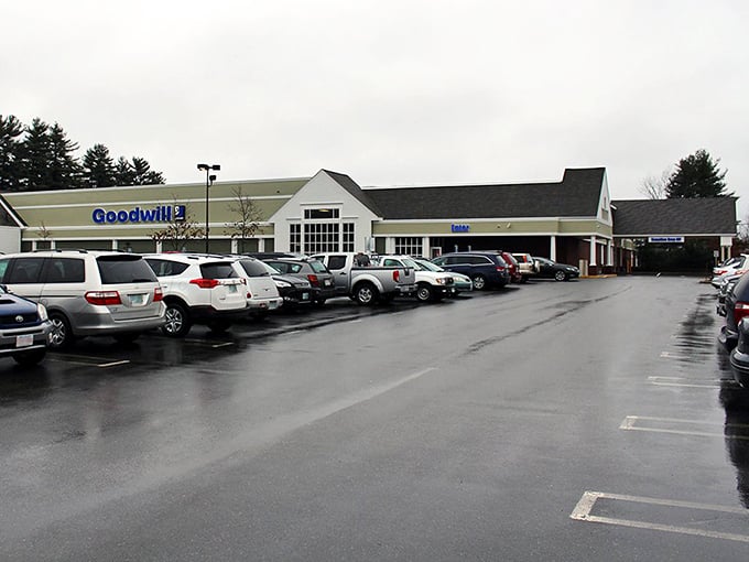 A packed parking lot is the universal signal: the bargain hunting is good today, and everyone's in on the secret.