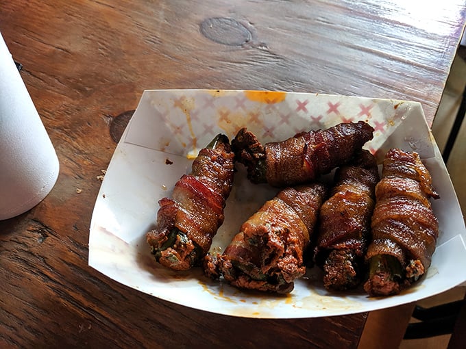 These aren't your average jalapeño poppers. Bacon-wrapped and smoked to perfection, they're the opening act that could steal the whole show.