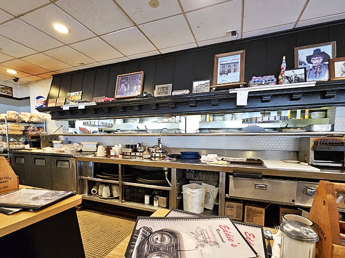 Behind the scenes where breakfast magic happens – a glimpse into the organized chaos that transforms simple ingredients into morning masterpieces.