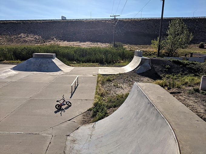 Even retirement-friendly towns need recreation for all ages—this skate park proves Baker City invests in amenities for the young and young-at-heart.