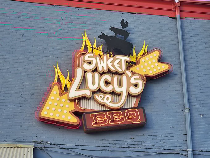 That sign isn't just advertising – it's a beacon of hope for anyone seeking barbecue enlightenment in Philly.