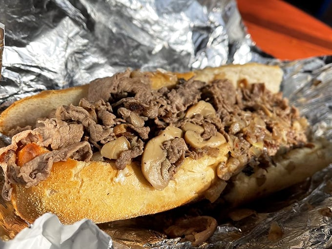 This cheesesteak with mushrooms isn't just lunch—it's proof that sometimes the simplest pleasures deliver the most profound satisfaction.