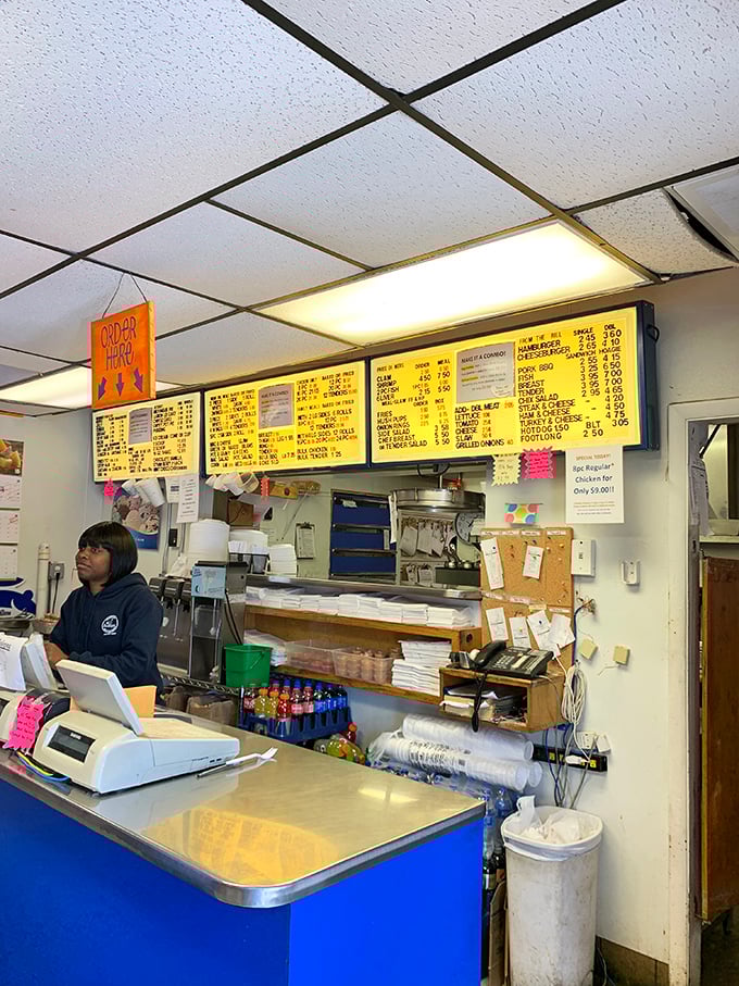 Where the magic happens. Behind this counter, ordinary ingredients transform into extraordinary meals that keep locals coming back for decades.