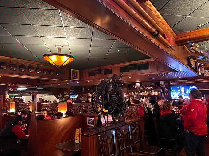 The happiest place in Madison isn't a theme park—it's these wooden booths where burger dreams come true.