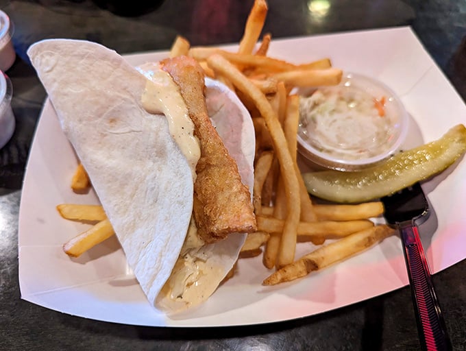 The fish taco—where Great Lakes meets south-of-the-border inspiration. A perfect handheld bite that proves good food knows no boundaries.