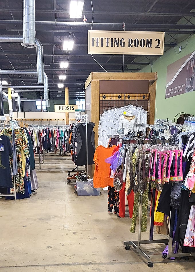 
Fitting rooms that have witnessed countless fashion evolutions, wardrobe revolutions, and the universal "does this really go with anything I own?" debate.