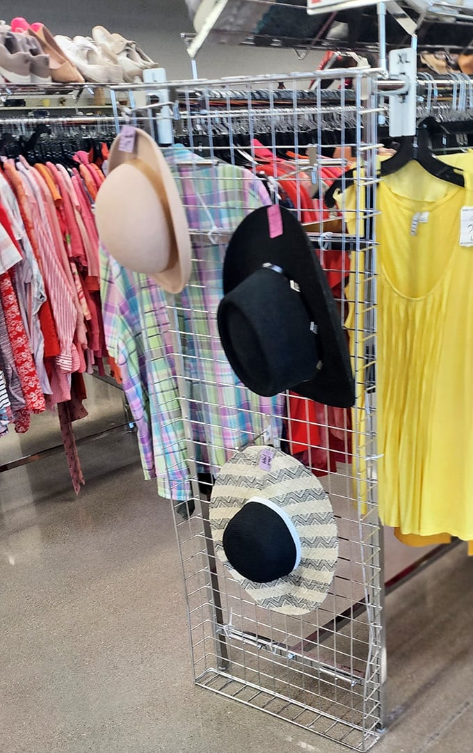 Hat tricks for fashion enthusiasts—add the perfect topper to your thrifted ensemble without topping off your budget.