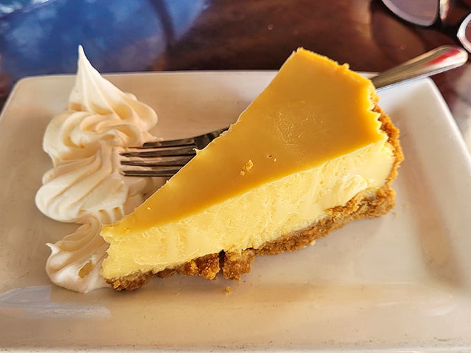 Key lime pie that strikes the perfect balance between tart and sweet—the Florida dessert equivalent of a sunset over the Gulf.