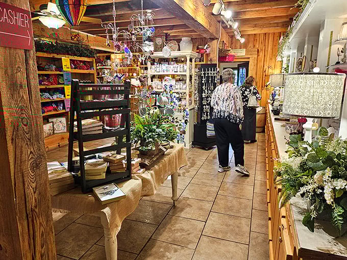 Beyond steaks, a country store section offers trinkets and treasures. Because sometimes you need a souvenir to remember your meat-induced euphoria.