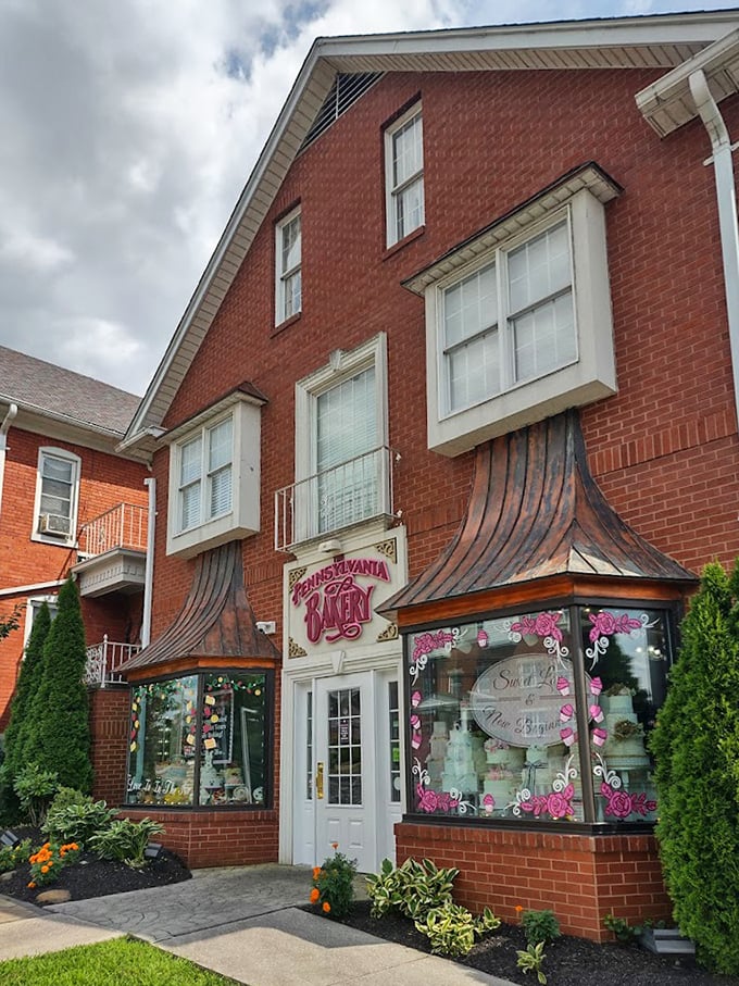 The Pennsylvania Bakery's charming exterior promises old-world craftsmanship inside. Those copper awnings have witnessed countless sugar-fueled smiles.