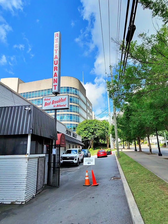 Voted Best Breakfast in Atlanta isn't just a sign—it's a promise kept every morning when those doors swing open.