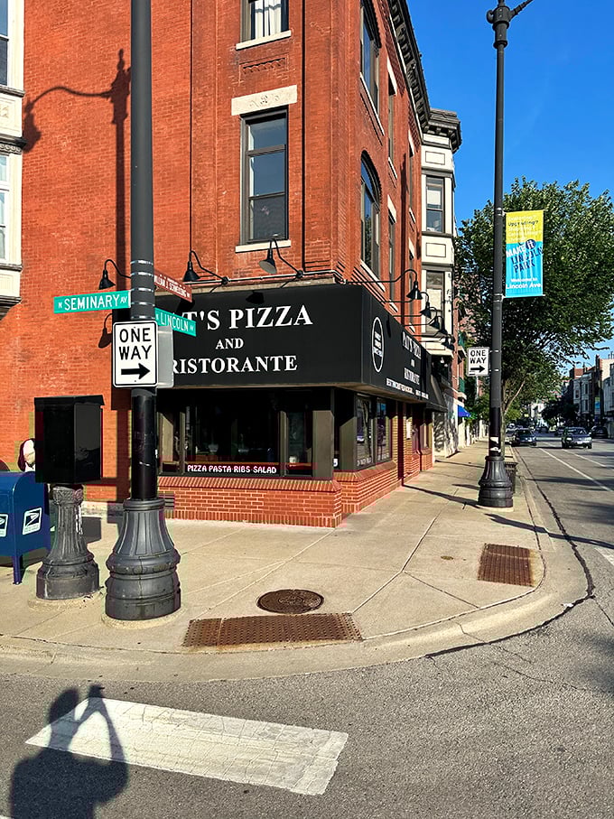 Standing proudly at the corner of Lincoln and Seminary, Pat's brick exterior has witnessed decades of Chicago history while serving up consistent deliciousness.