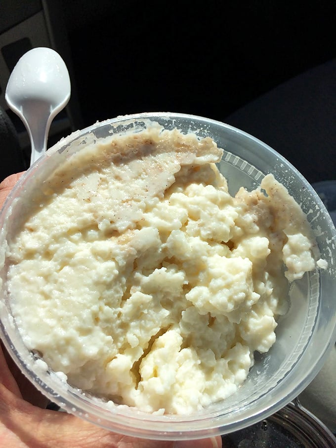 Dattilo's homemade rice pudding—the creamy finale to your deli experience that makes you wonder why you'd ever waste calories on fancy desserts.