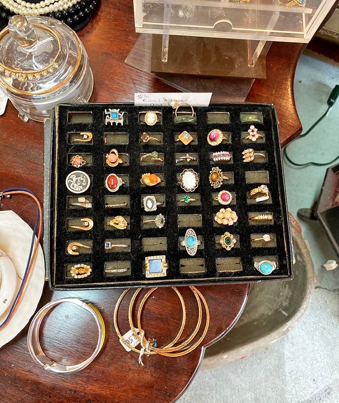 Treasure hunting at its finest – these vintage rings hold more character and history than anything you'll find at the mall.