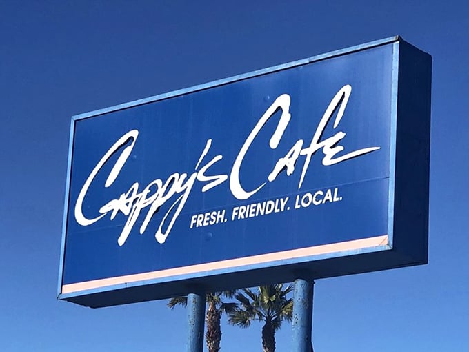 Fresh. Friendly. Local. isn't just a slogan on Cappy's iconic blue sign—it's the three-word promise they've been keeping for decades.