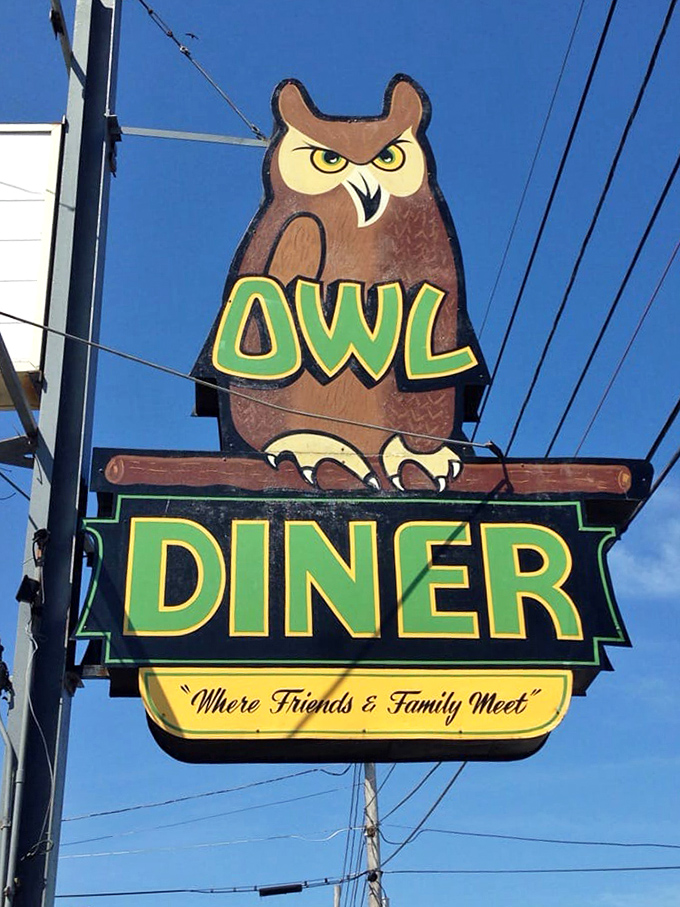 "Where Friends & Family Meet" isn't just a slogan – it's the perfect summary of what makes this owl-topped landmark a Massachusetts treasure.