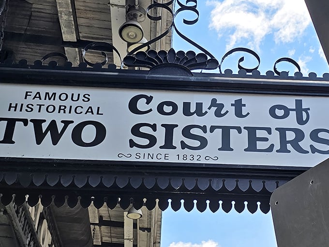 "Famous Historical" isn't just marketing—it's the honest truth about this culinary landmark that's been feeding the French Quarter since 1832.