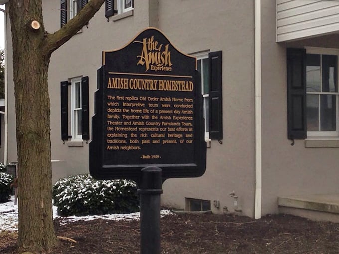 History you can actually read without squinting at your phone. This sign marks the Amish Country Homestead, where traditions aren't retro—they're simply uninterrupted.