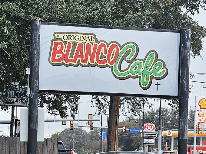 The sign that beckons hungry souls to discover what locals have treasured for generations.