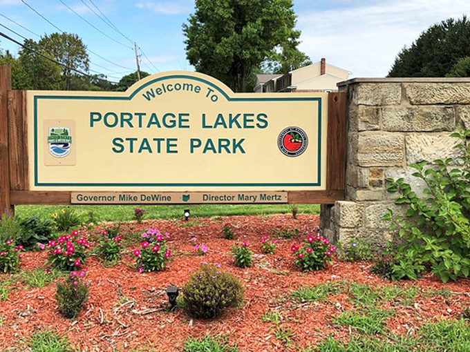 The gateway to your next great Ohio adventure. This welcoming sign promises memories that will have you wondering why you ever vacation elsewhere.