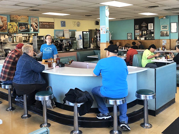 Where staff don't just serve you food—they serve you a slice of Omaha's heart, with a side of conversation that feels like coming home