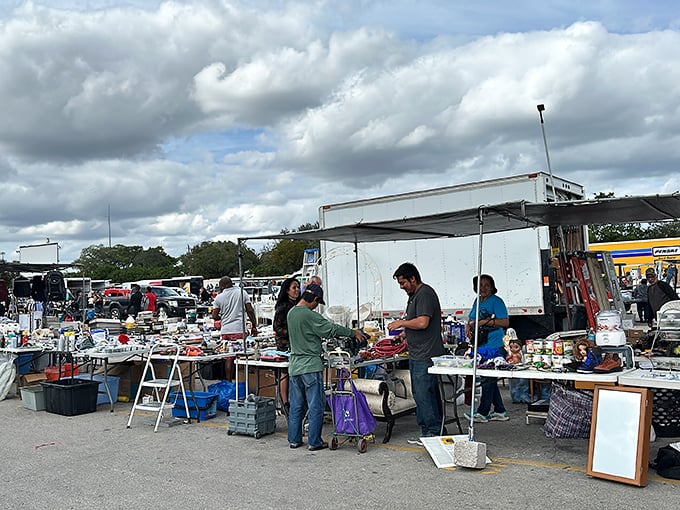 The outdoor vendor area—retail in its most primal form. Here, haggling isn't just permitted; it's practically mandatory for the authentic experience.