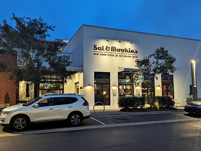 As evening falls, Sal & Mookie's transforms into a beacon of culinary comfort, promising New York flavor in Mississippi's heart.